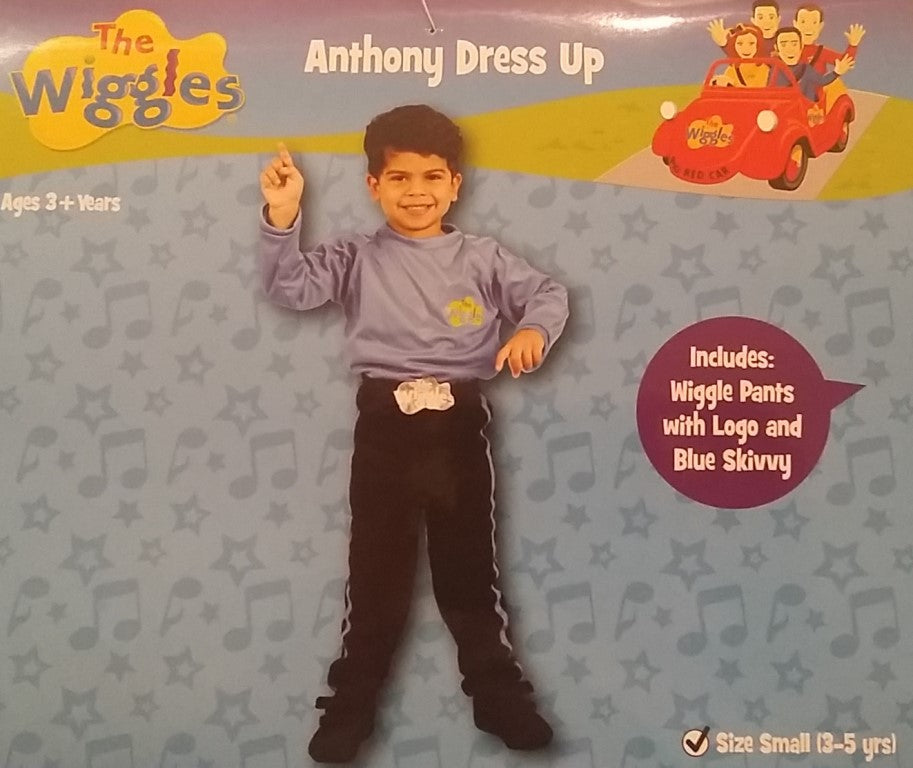 The Wiggles Anthony Dress Up Costume Small 3-5 years for Kids – ifunky ...